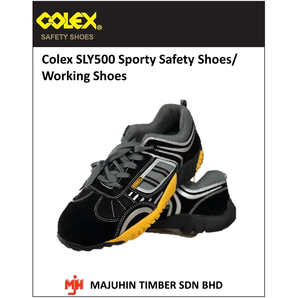 COLEX SLY-500 SPORTY SAFETY SHOES WORKING SHOES KASUT INDUSTRIAL ...