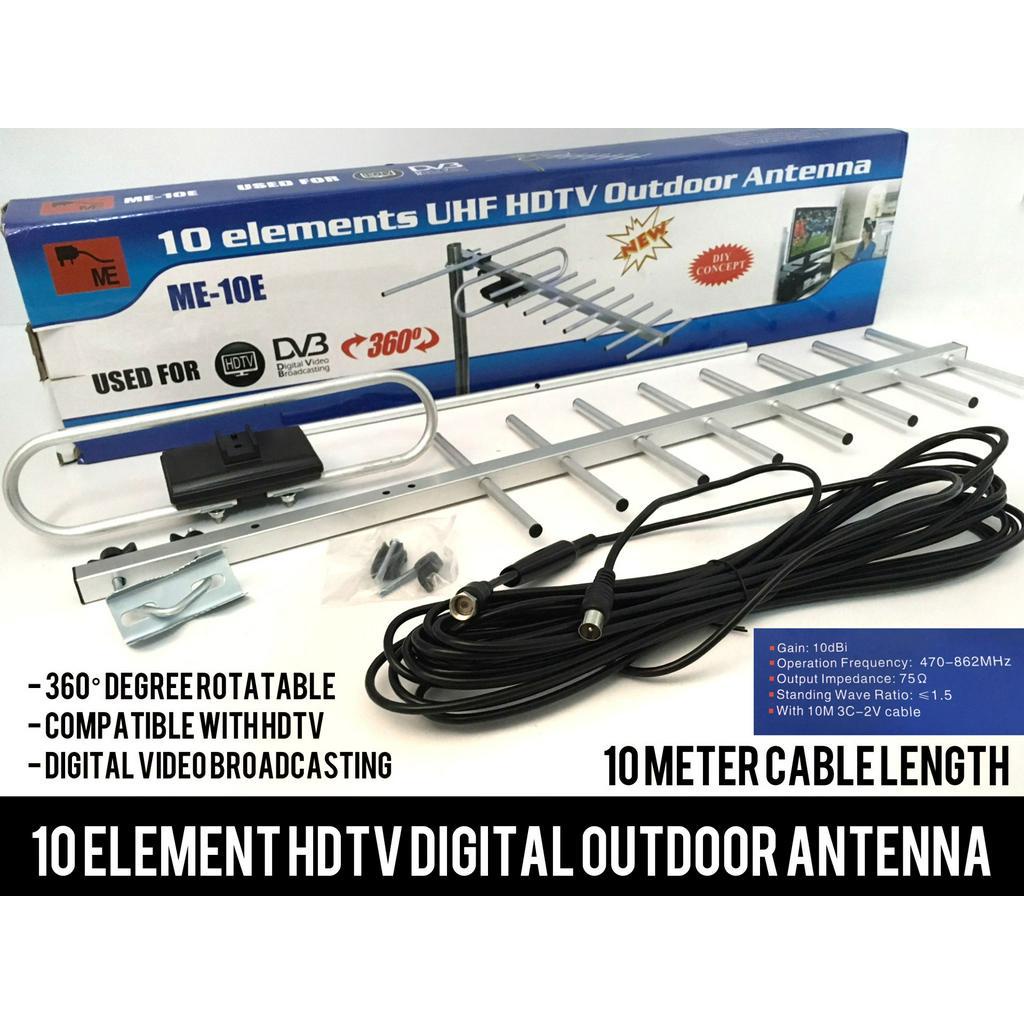 HDTV High Definition Digital Outdoor Antenna | Shopee Malaysia