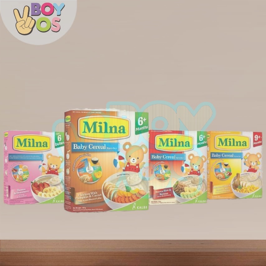 Milna Baby Cereal Assorted Variance 120g | Shopee Malaysia