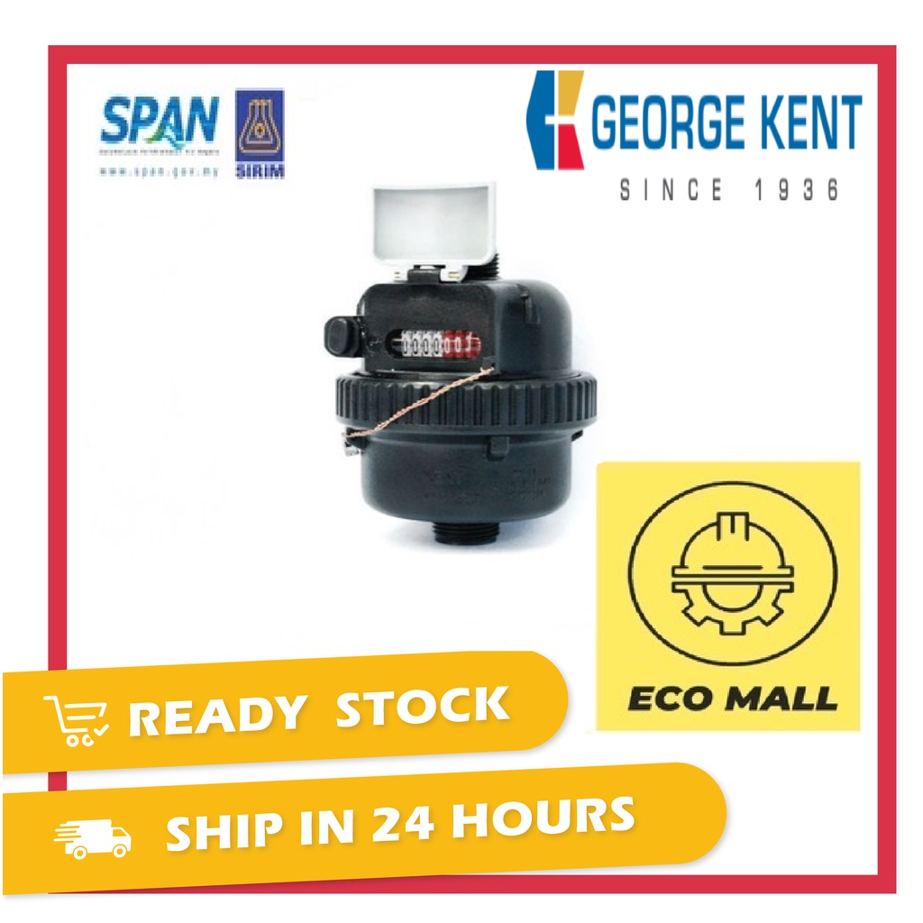 George Kent / GKM Plastic Water Meter with 1/2" Connector Malaysia High ...