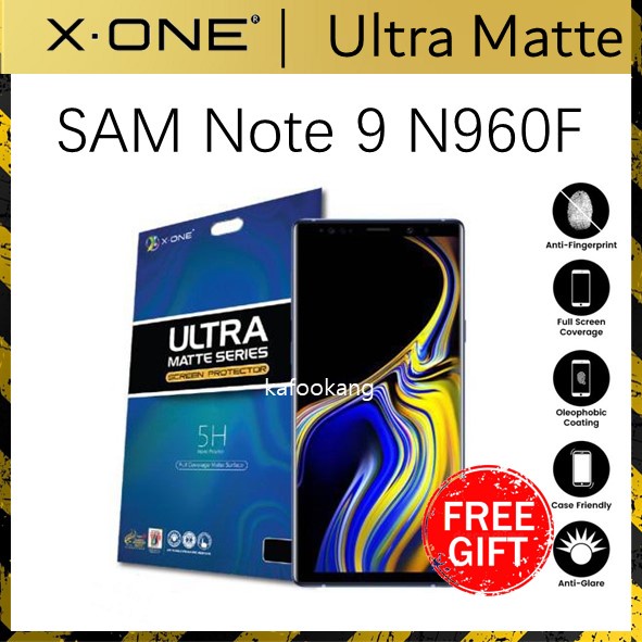 Samsung Note 9 ( N960 ) X-One Ultra Matte Series Screen Protector ...