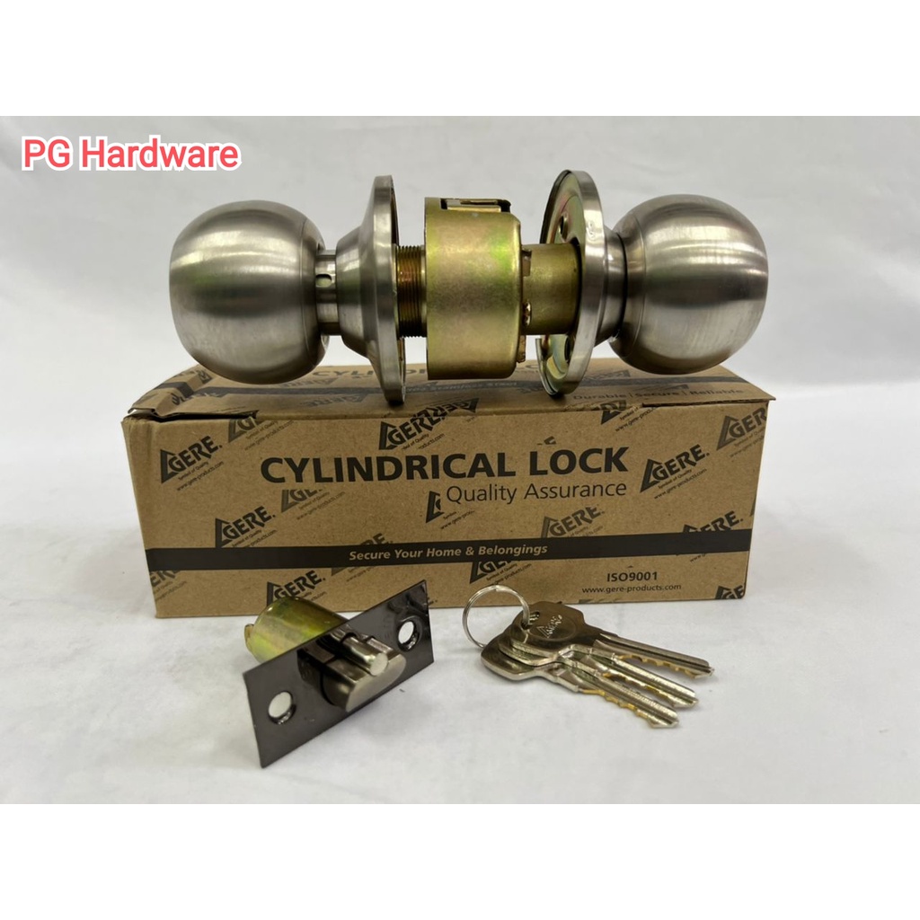 GERE Cylindrical Lock @G3861-M26D | Shopee Malaysia