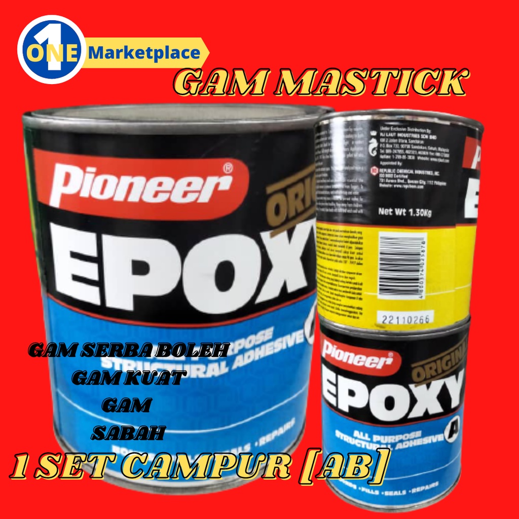 Epoxy Pioneer - Gam Set AB - Gam Mastick - Gam Piliphin - Gam Sabah ...