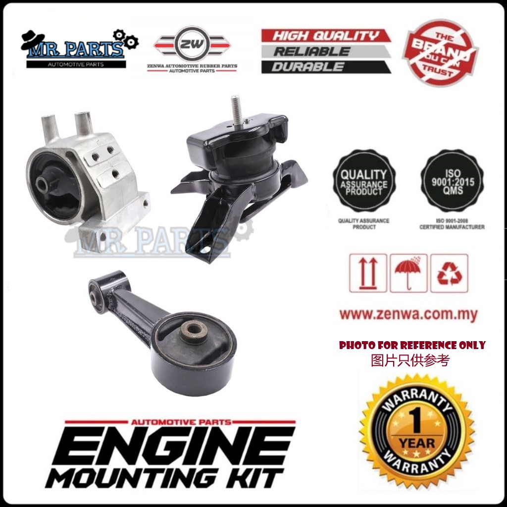 HYUNDAI GETZ ENGINE MOUNTING KIT SET (ZW) | Shopee Malaysia