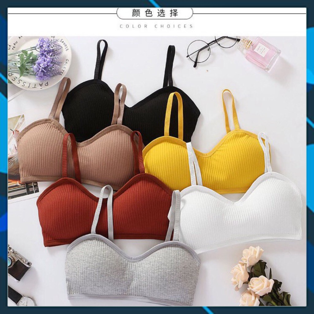 New Model 8836 Ribbed Round Cup Bra | Shopee Malaysia