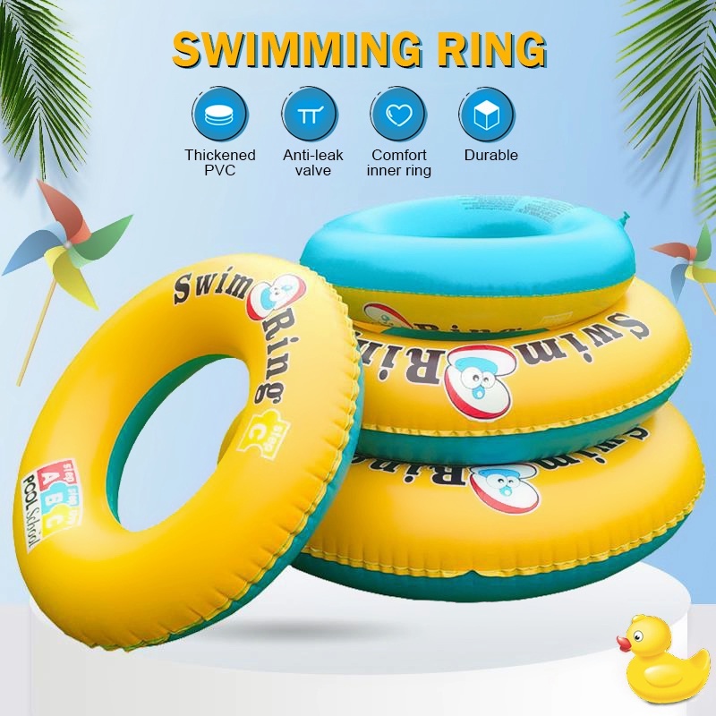 READY STOCK Pelampung kids&adult Inflatable Swimming Ring Kids Float ...