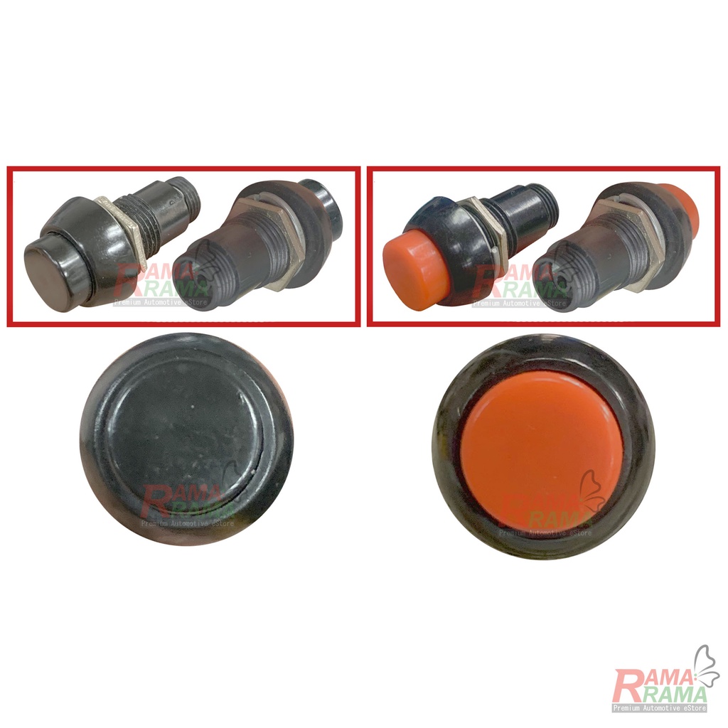 Universal Car Boat Truck Dash Horn Push Button Momentary Switch Self ...