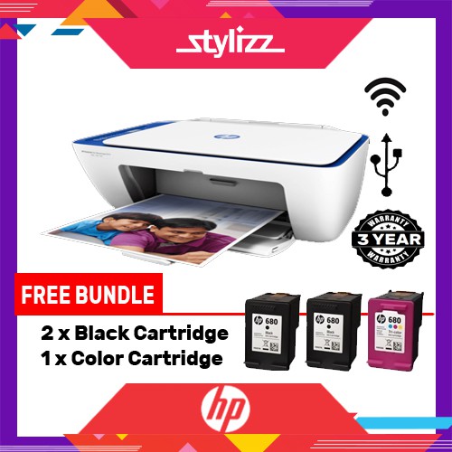 HP 2676 3 IN1 Color WI-FI INKJET PRINTER | Shopee Malaysia