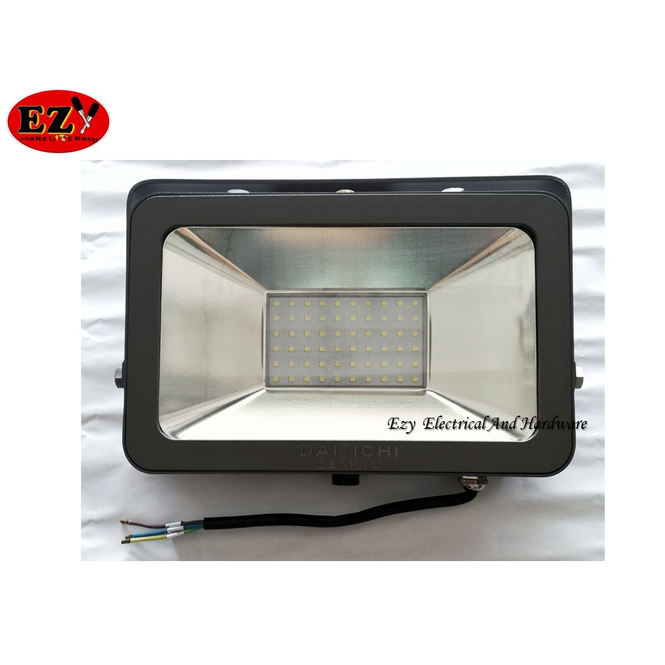 DAICHI LED FLOODLIGHT / LED SPOTLIGHT 50W OUTDOOR WEATHERPROOF (1YEAR ...
