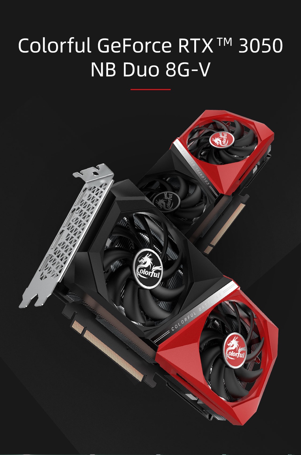 COLORFUL GEFORCE RTX 3050 NB DUO 8G-V GRAPHIC CARD | Shopee Malaysia