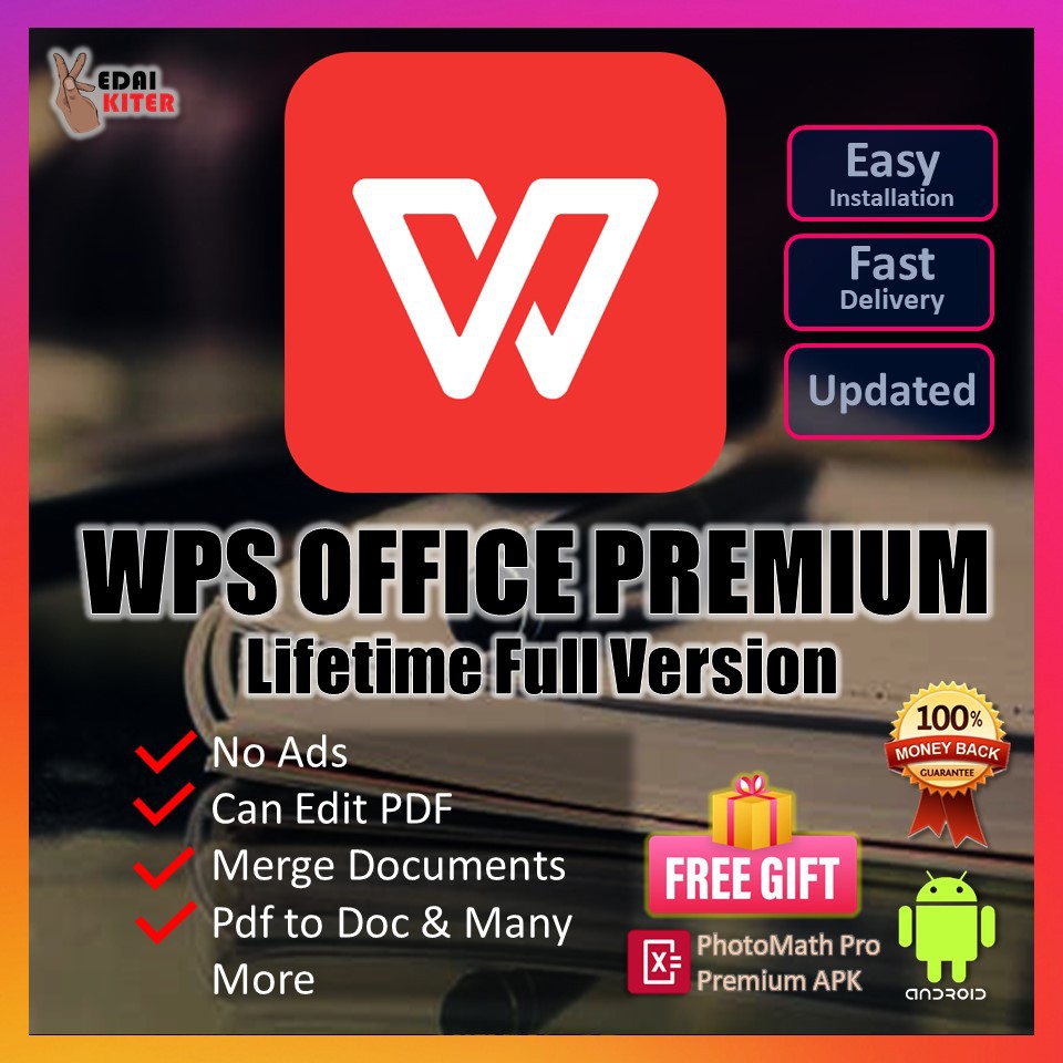 🔥WPS Office Premium VIP👑 | Lifetime | Full Version [Android Only]🔥 ...