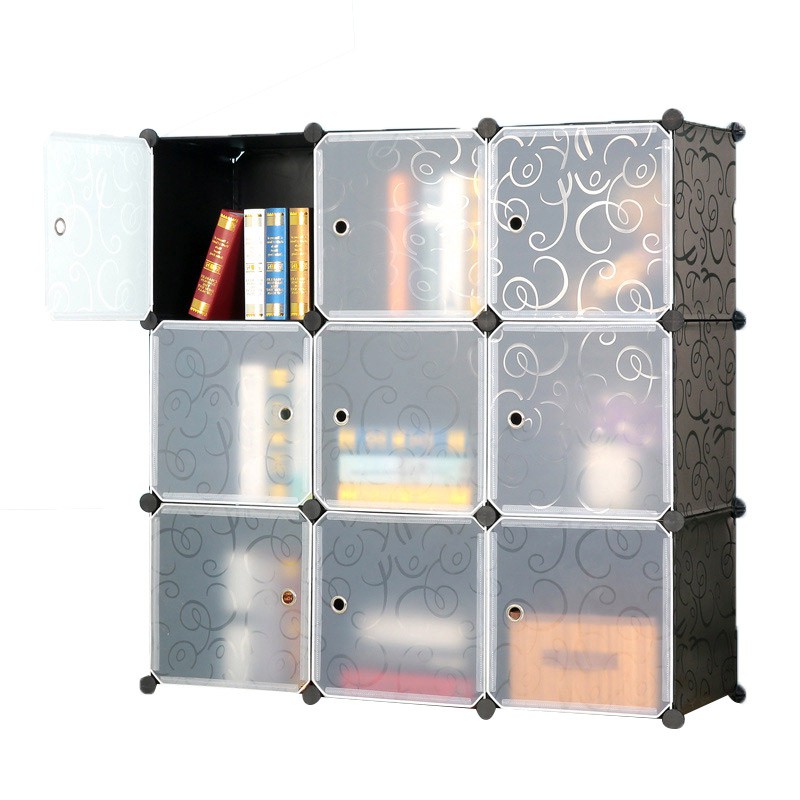Magic 9 Cube Almari Wardrobe Large Capacity Creative Storage Cabinet ...