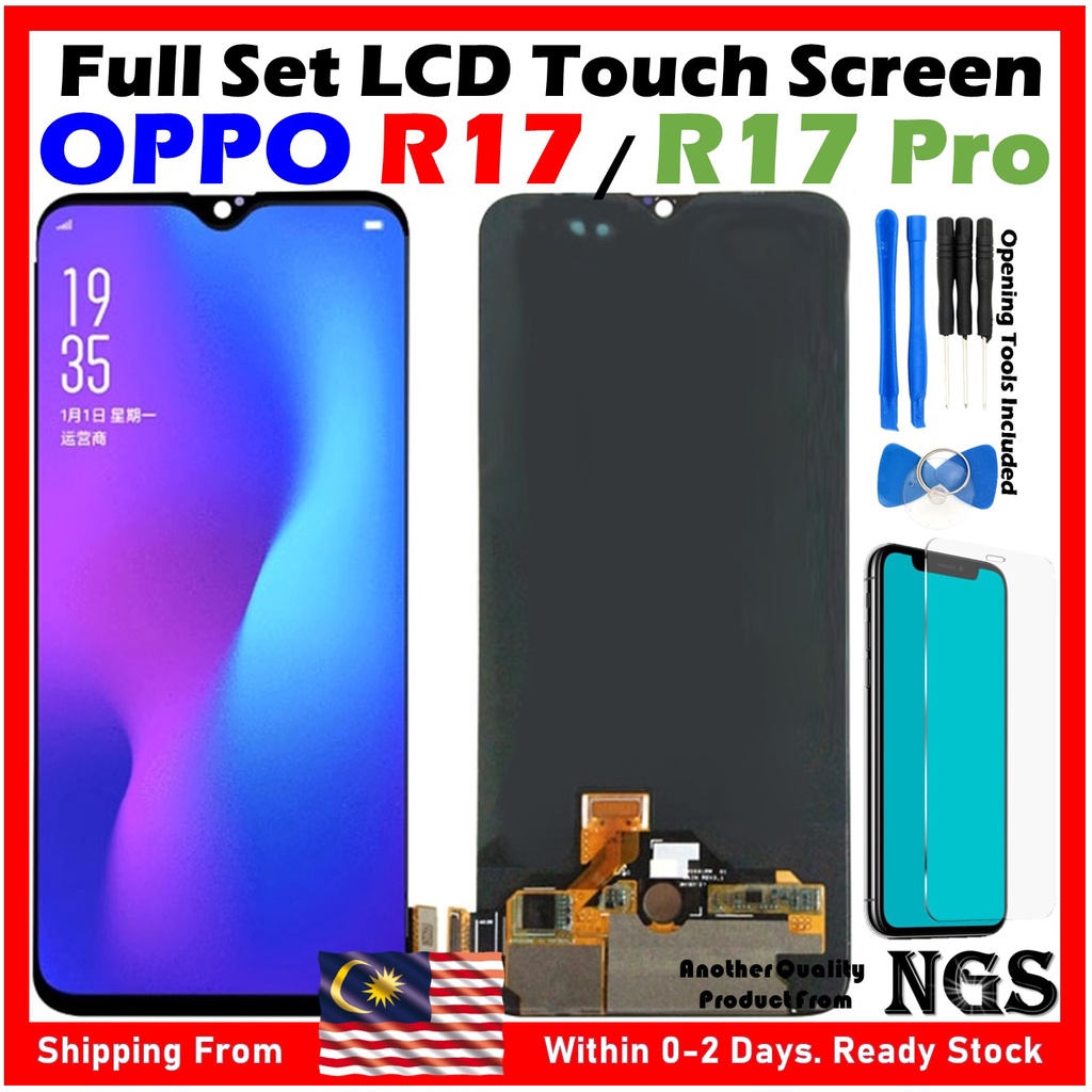 NGS OLED Full Set LCD Touch Screen Compatible With OPPO R17 OPPO R17 Pro OPPO RX17 Pro OPPO RX17 ...