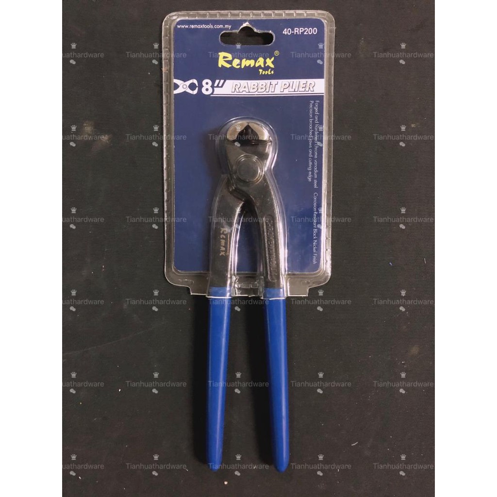 REMAX 8" HEAVY DUTY RABBIT PLIER & CARPENTER’S PINCER CRV | Shopee Malaysia