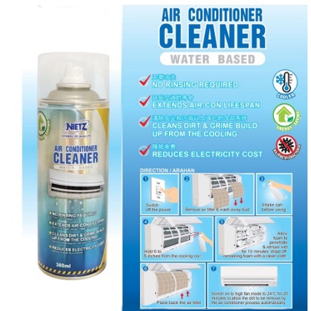 Nietz Air Conditioner Cleaner spray 360ml | Shopee Malaysia