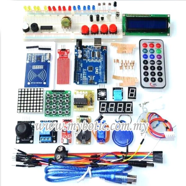 Arduino UNO R3 Compatible Ultimate Kit | Shopee Malaysia