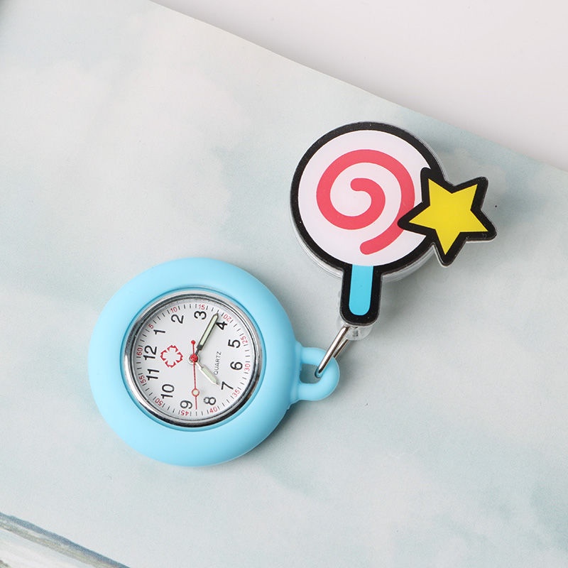Kartun Kecil Pocket Watch Scalable Nurse Table Hanging Table dengan ...
