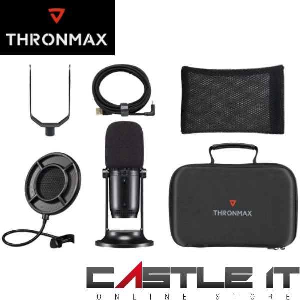 Thronmax MDRILL ONE STUDIO KIT JET BLACK M2 48KHZ 16BIT Professional ...
