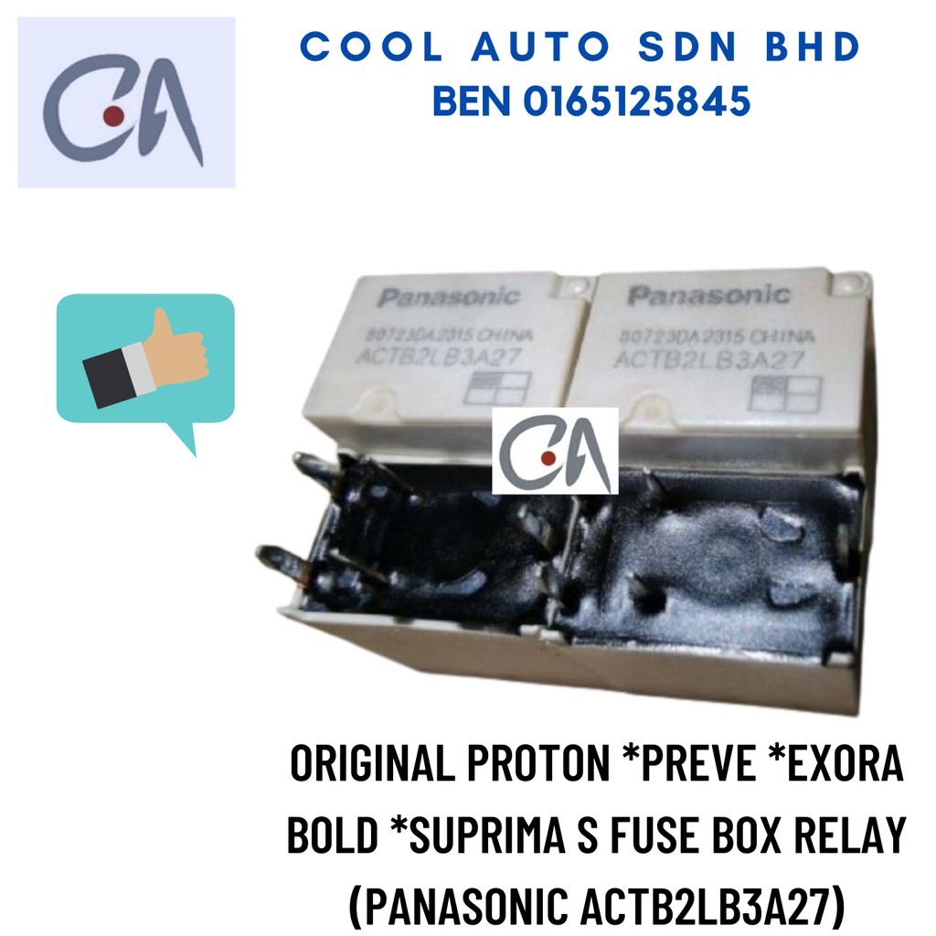 🔥READY STOCK 🔥ORIGINAL PROTON *PREVE *EXORA BOLD *SUPRIMA S FUSE BOX ...