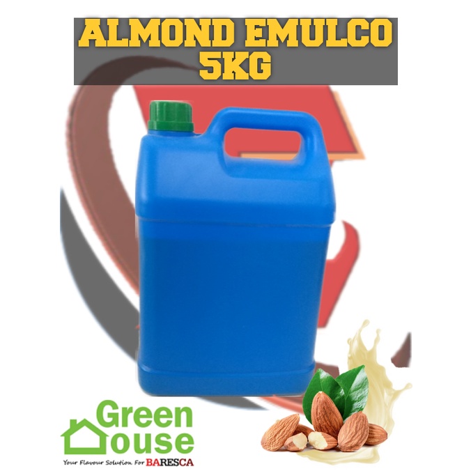 ALMOND EMULCO 5KG | PERASA BADAM PEKAT 5KG HALAL | Shopee Malaysia