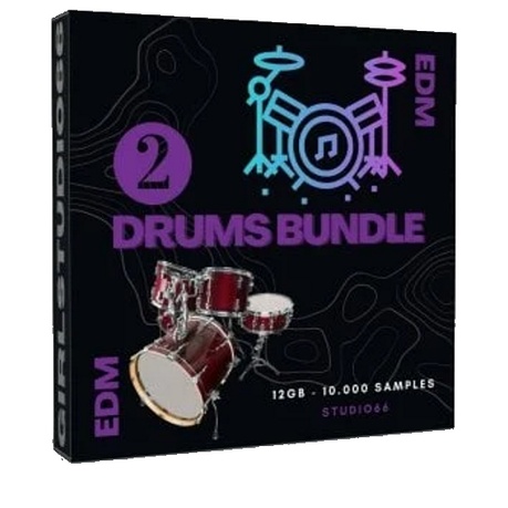 EDM Beats and Drum Loops Bundle Two 10,000 WAV Format Samples Sound ...