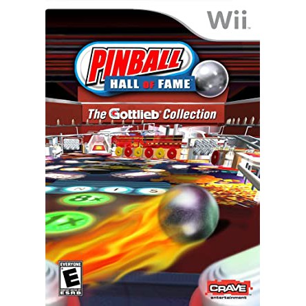 WII Game Pinball Hall Of Fame The Gottlieb Collection Gold DVD Disc ...