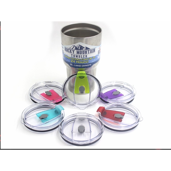 30oz Tumbler Lids, Fits for YETI Rambler, Rocky Mountain Tumbler ...