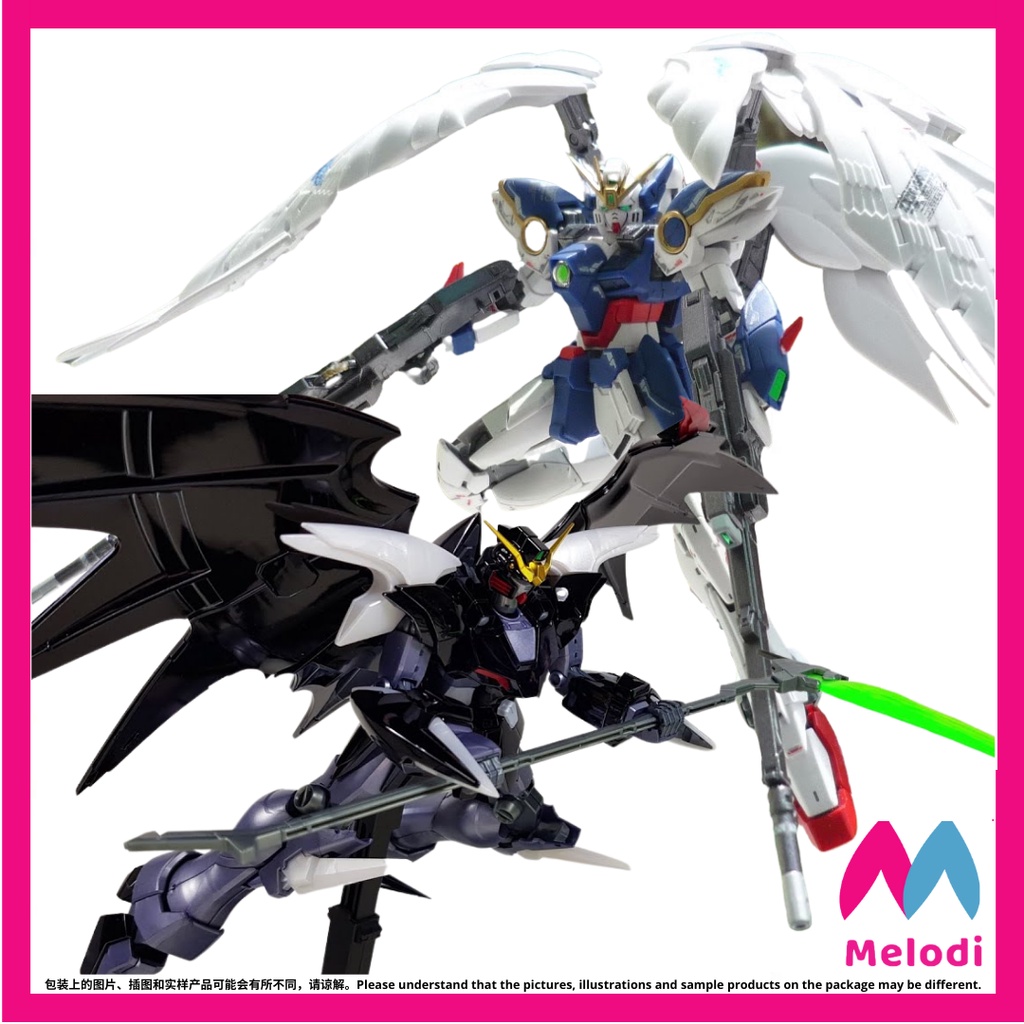 😍READY STOCK😍 Gundam Hg 1/144 Wing Fighter Zero Deathscythe Hell Action ...