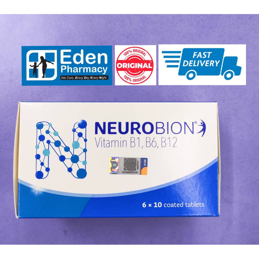 Neurobion Vitamin B1,B6, B12 ( 60's ) | Shopee Malaysia