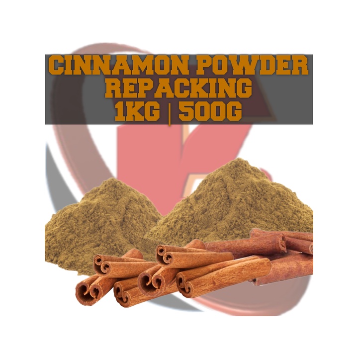 CINNAMON POWDER (REPACKING) 1KG | 500G | HALAL | Shopee Malaysia