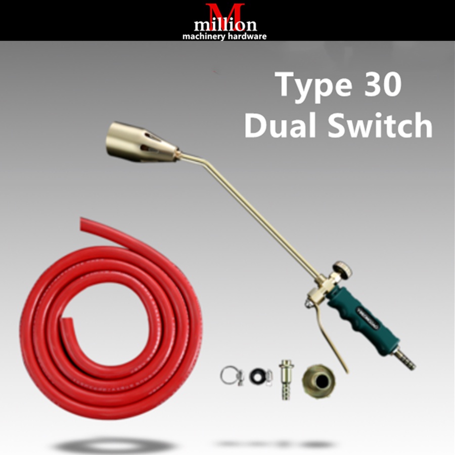 30mm-65mm Liquefied Gas Spray Gun Liquefied Gas Blow Blowtorch Flame ...