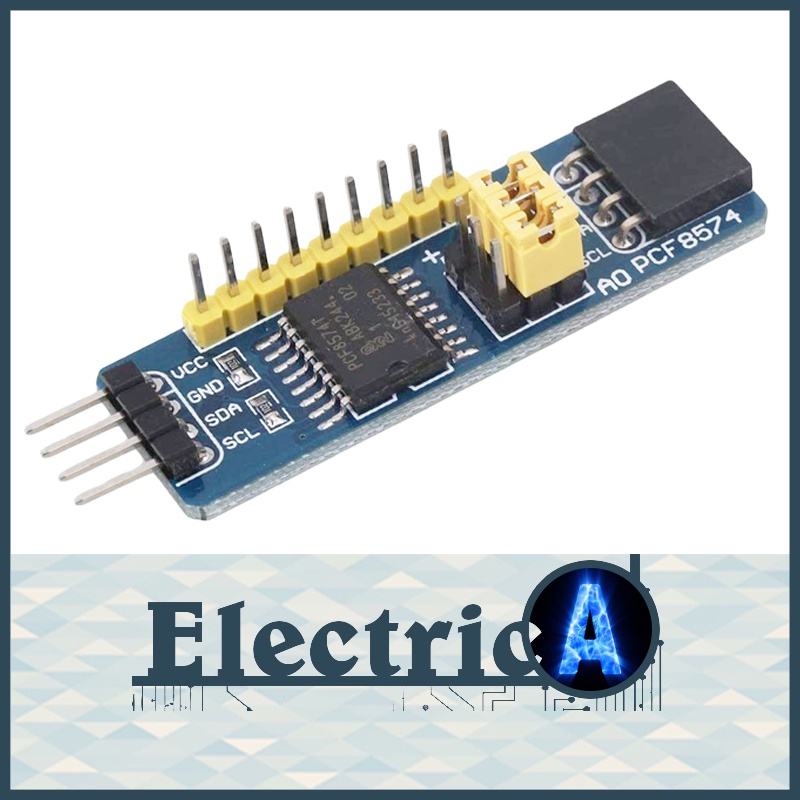 PCF8574T I2C IIC Extension Board PCF8574T / PCF8574 I/O Expander Module ...