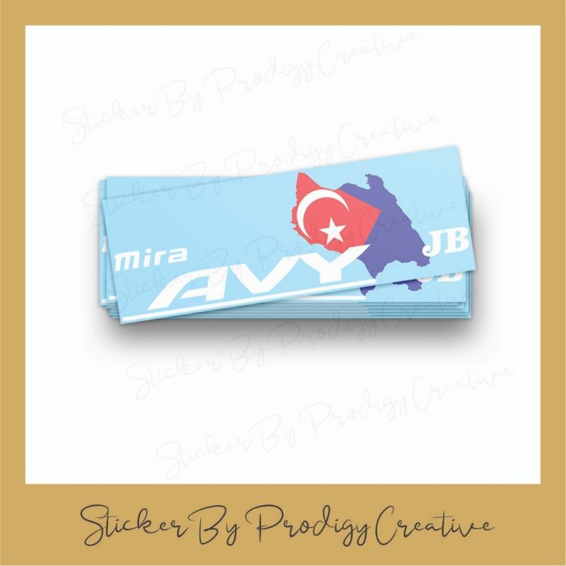 Stiker Kereta Avy Mira Car Sticker | Shopee Malaysia
