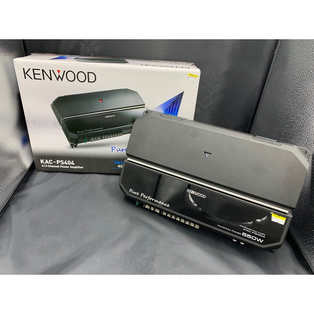 KENWOOD 【KAC-PS404】4 CHANNEL POWER AMPLIFIER | Shopee Malaysia