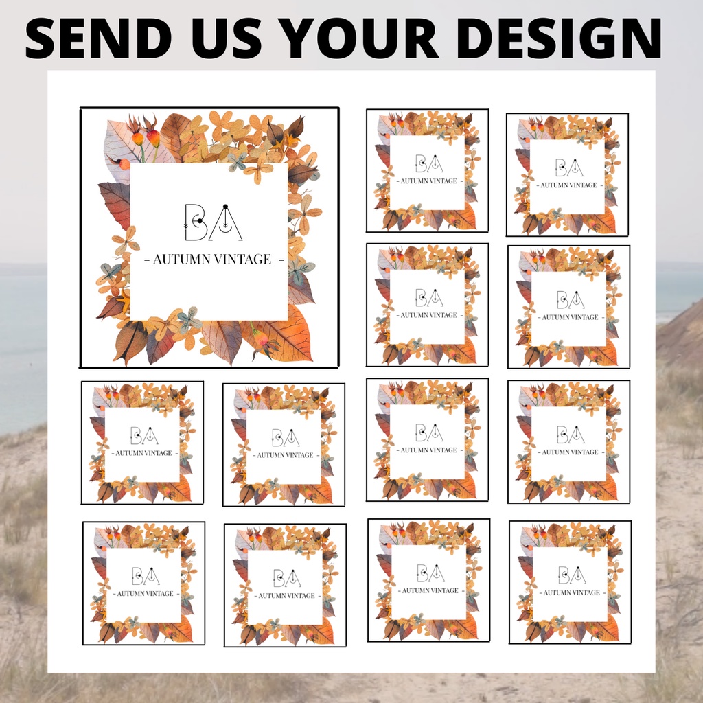 MIRRORKOTE LOGO LABEL STICKER /PRODUCT LABEL STICKER | 3CM/4CM/5CM ...