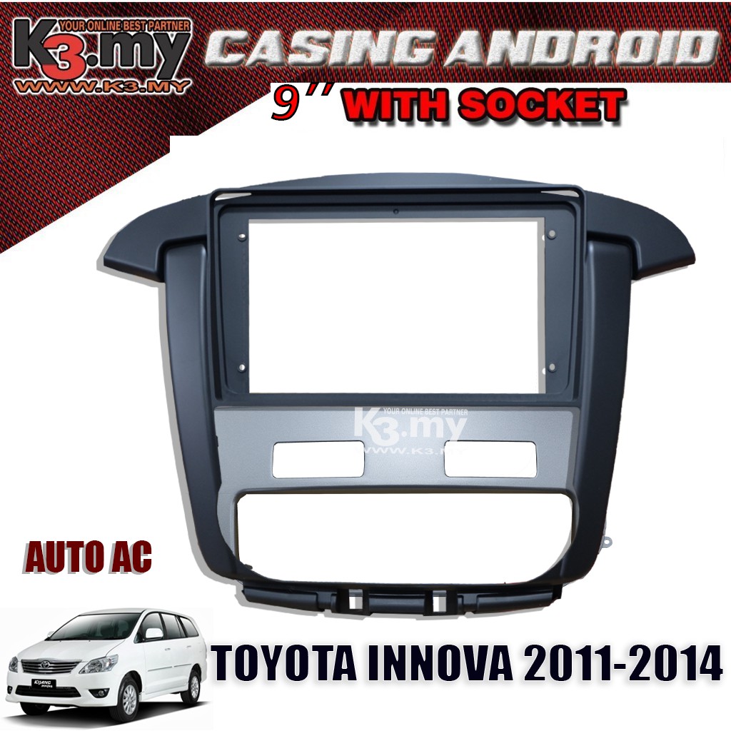 Toyota Innova 2011-2014 9'' Android Casing Only | Shopee Malaysia