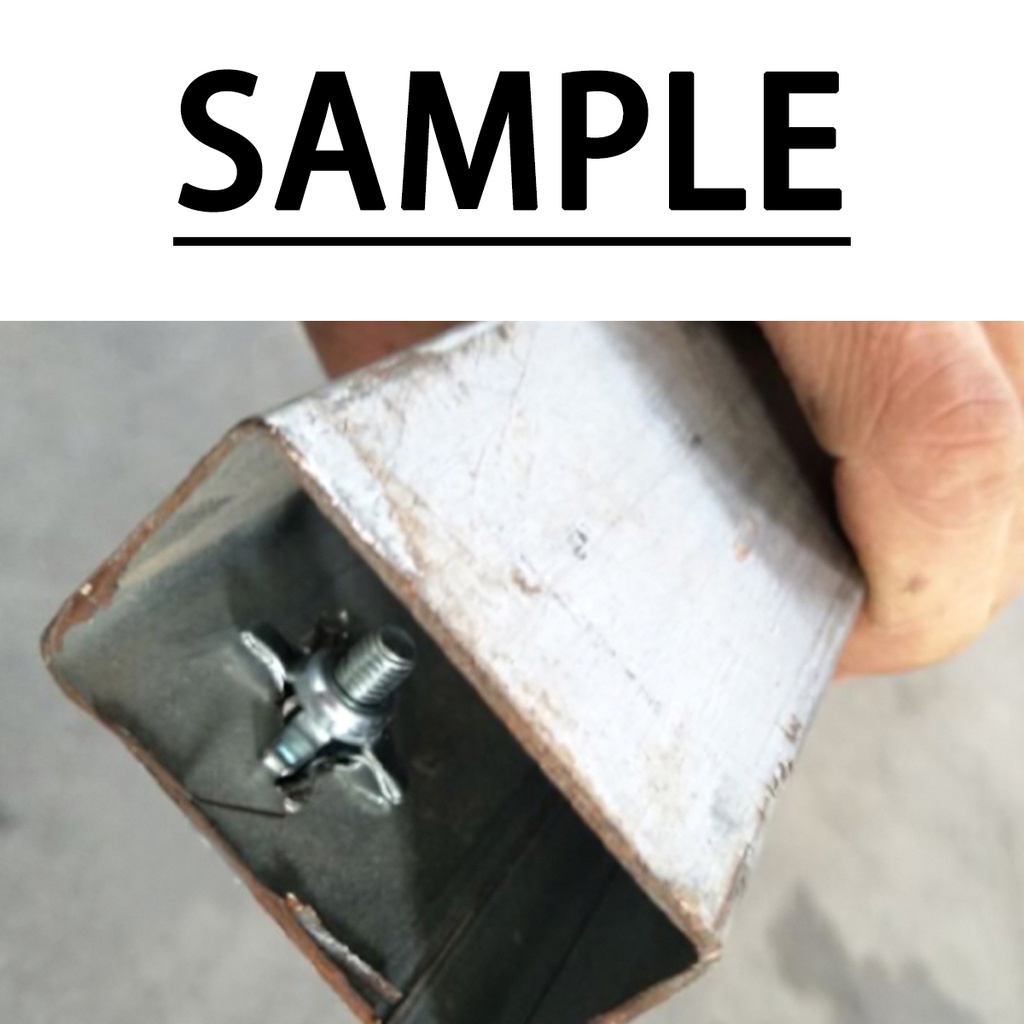 Petal Nut Hollow Iron Sheet Plastic Plate Car Fixed Expansion Bolt Car ...