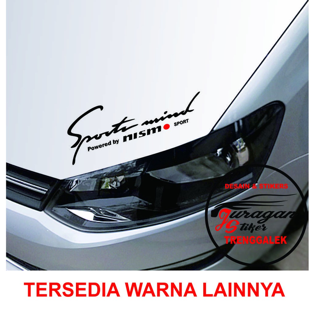 Sport Mind Sticker Cutting By NISMO For Car Hood | Shopee Malaysia