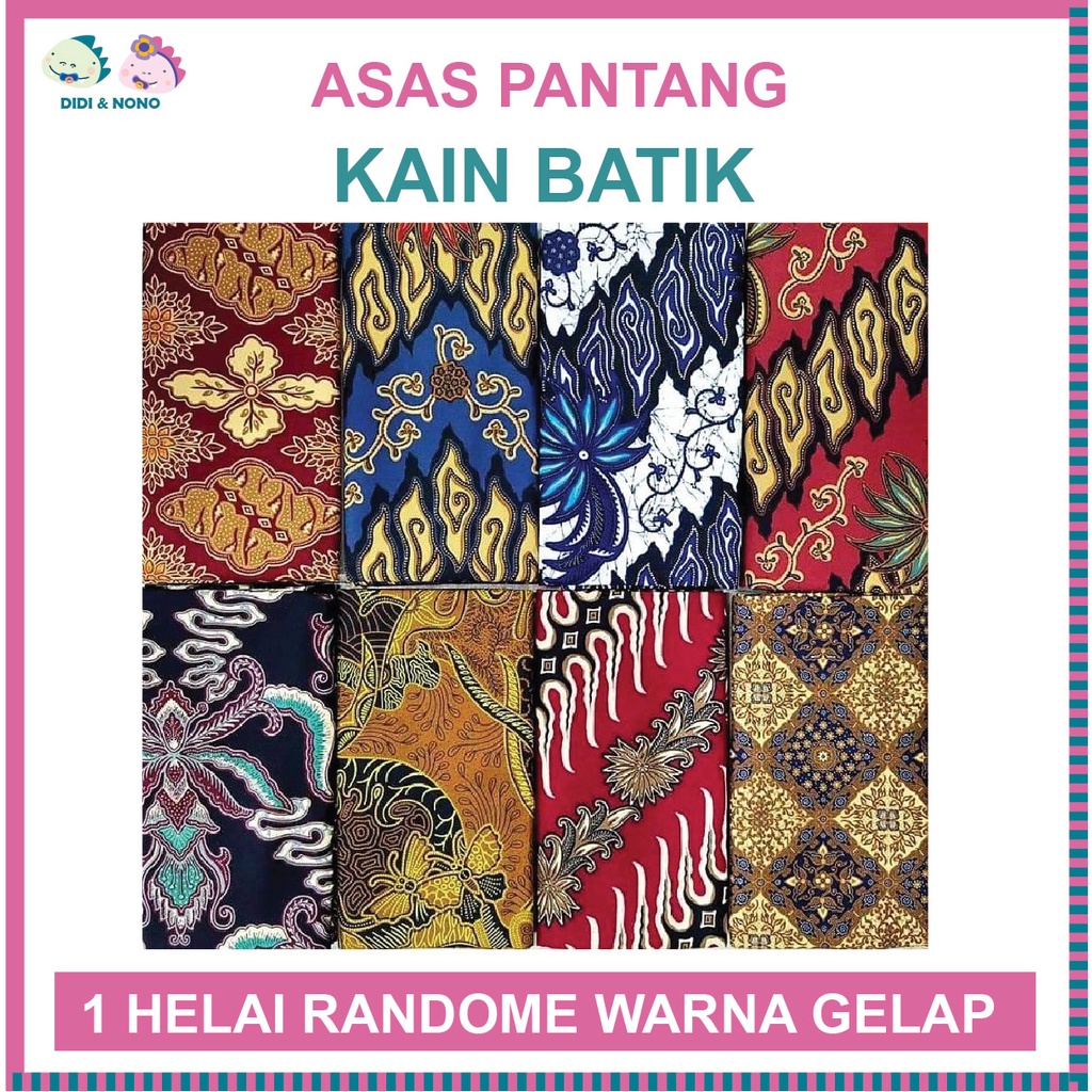 KAIN BATIK BERPANTANG SARUNG PANTANG KAIN PANTANG (1 HELAI) | Shopee ...