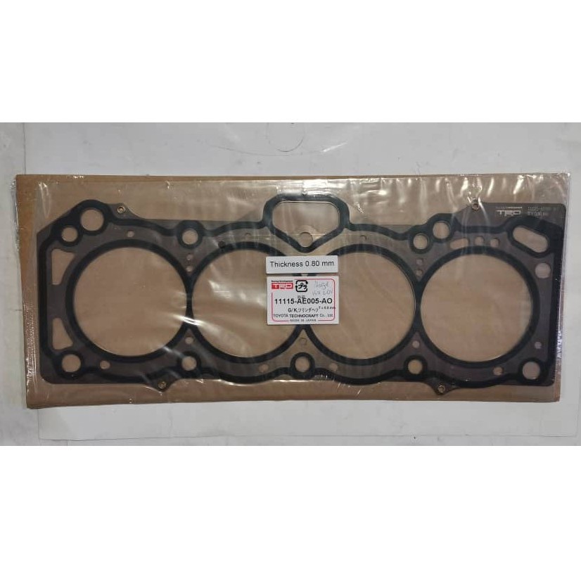 TRD Metal Head Gasket Toyota 4AGE 16V / 4AGE 20V, Ae101, Ae111, Ae86 ...