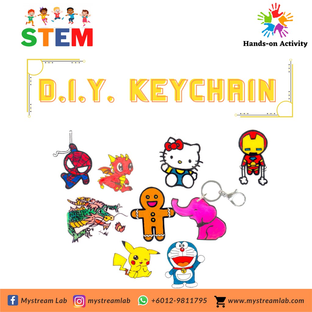 🎁free gift🎁 STEM Education Project | Science Kit | DIY KEYCHAIN ...
