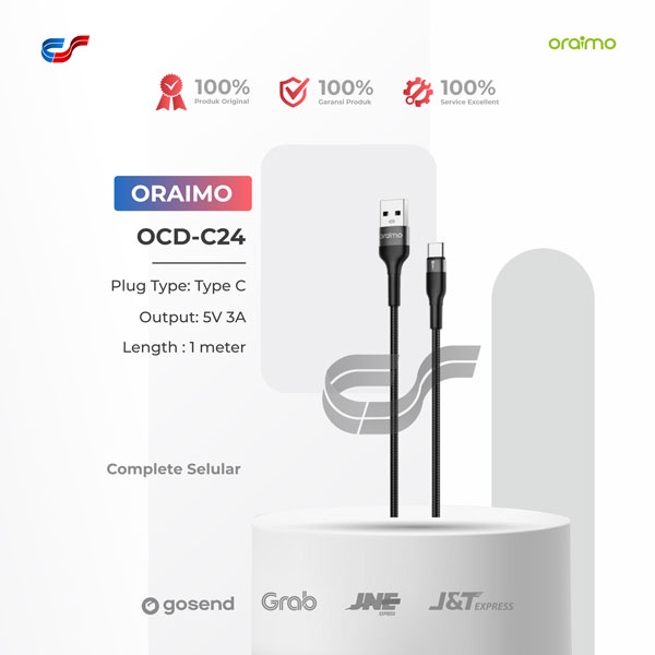 Oraimo OCD-C24 Data Cable | Shopee Malaysia