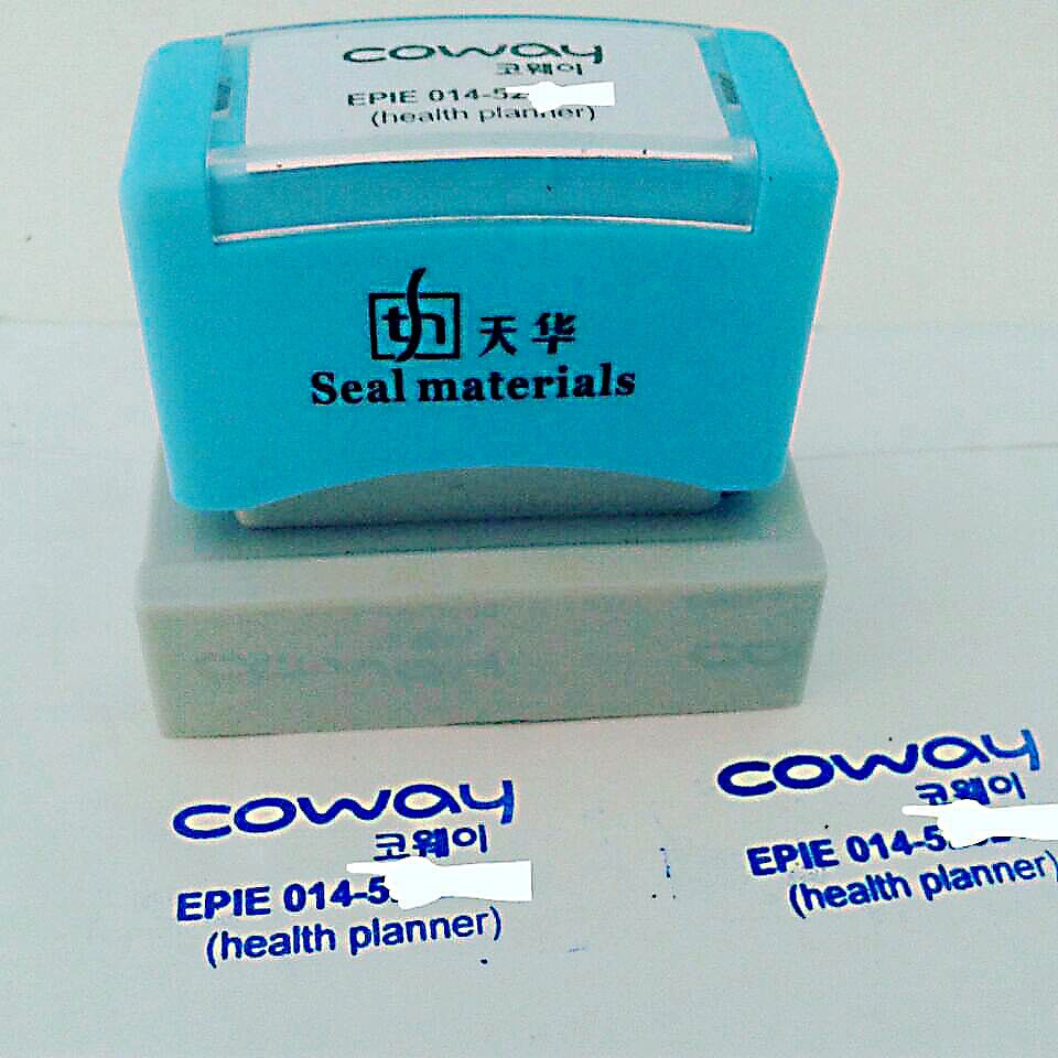 CUSTOMISED PRE INK RUBBER STAMP COP GETAH | Shopee Malaysia