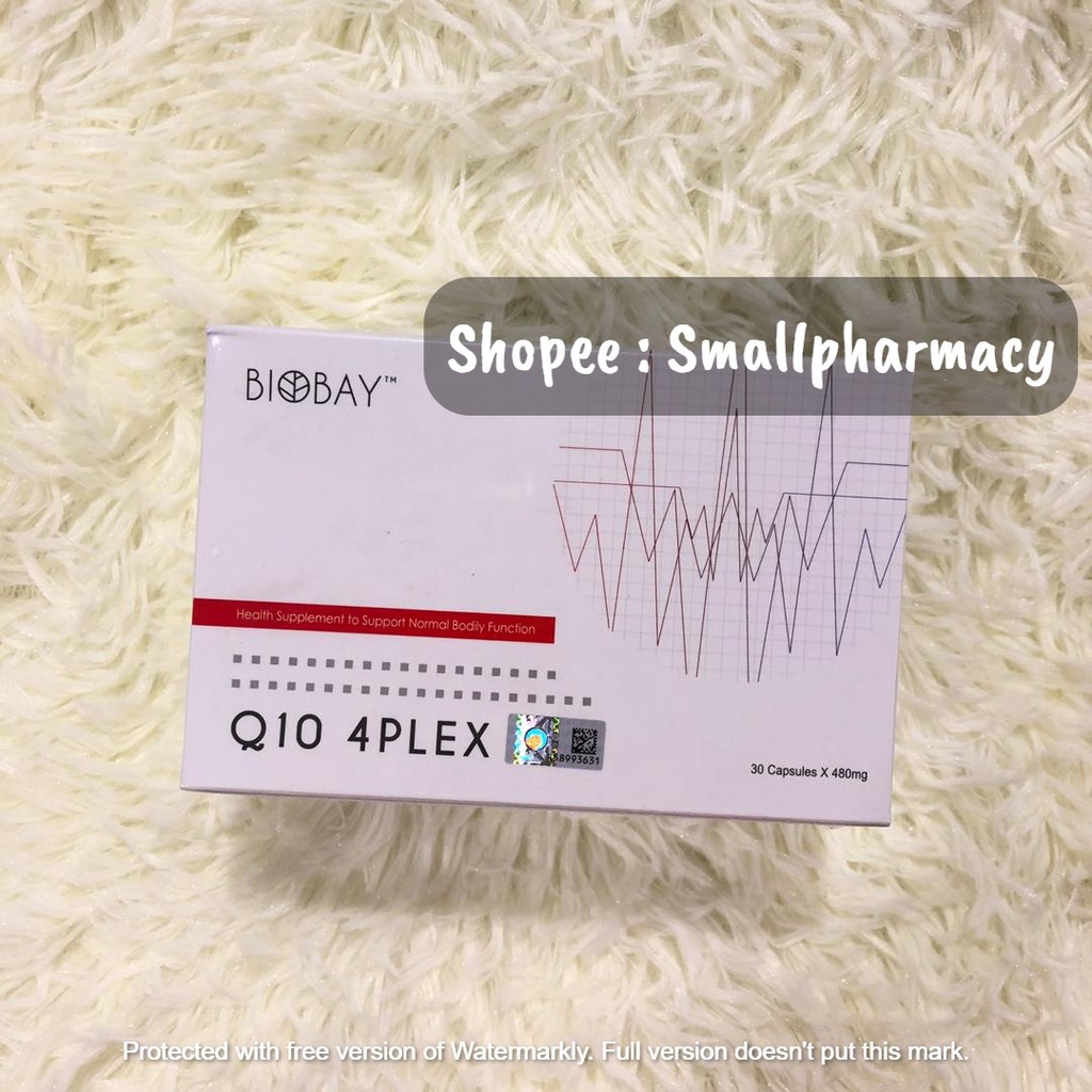 BIOBAY Q10 4plex 30s (Coenzyme Q10, Protein-Soy, L-Carnitine Fumarate, Vitamin D3) | Shopee Malaysia