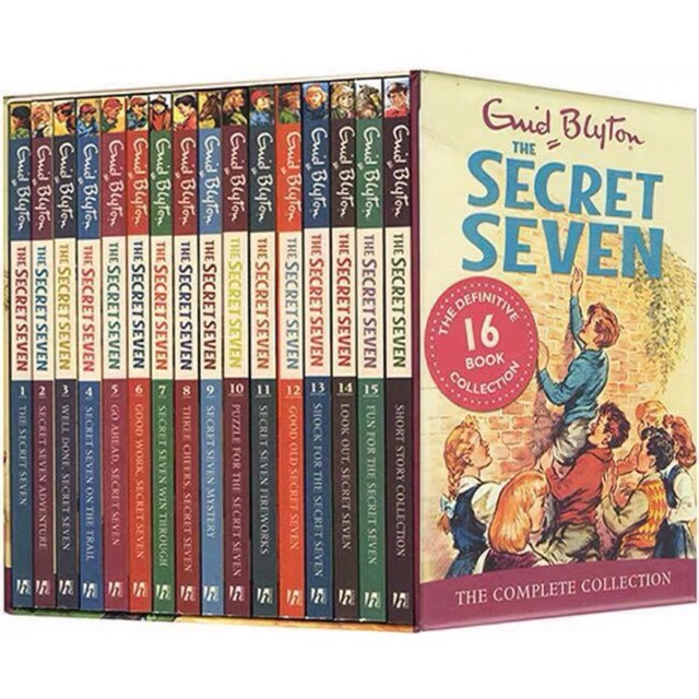 The Secret Seven (each set have 16 books) | Shopee Malaysia