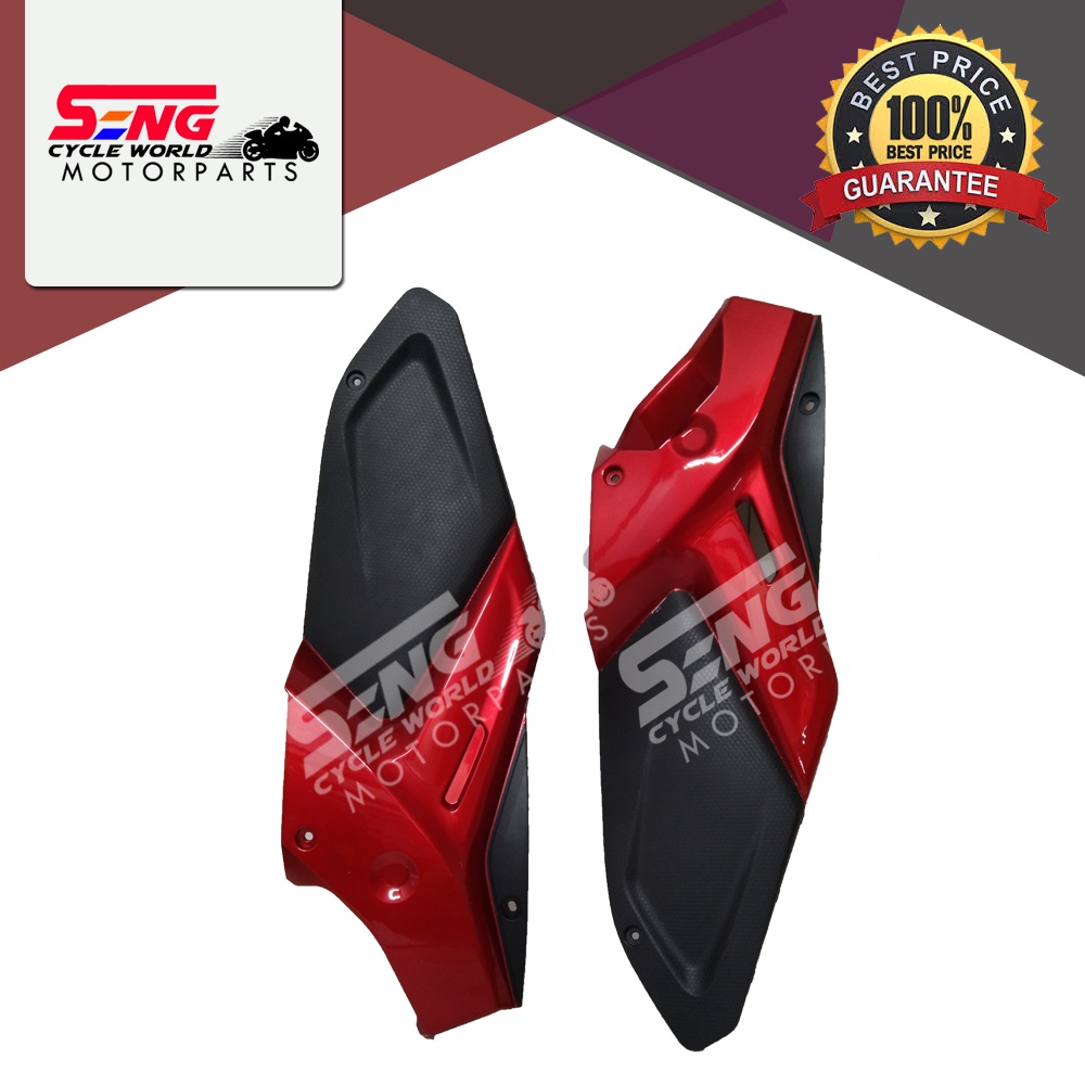 YAMAHA NOUVO LC BATTERY SIDE COVER SET RM7 RED | Shopee Malaysia