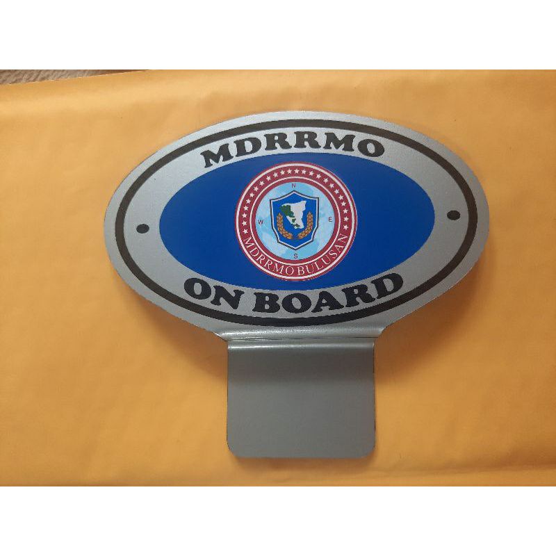 Mdrrmo on Board Car profession emblem | Shopee Malaysia