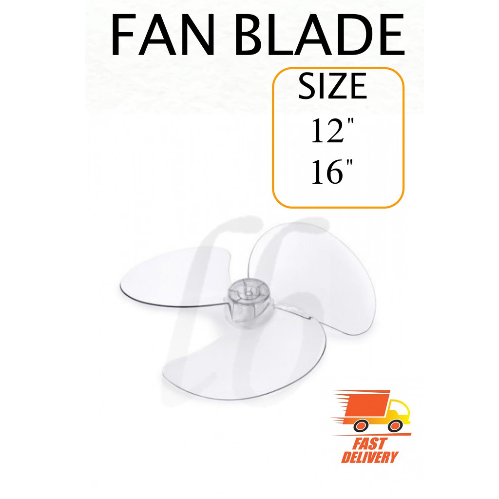 FAN BLADE For Table Fan /Stand Fan /Wall Fan /Auto Fan 12"/16 ...