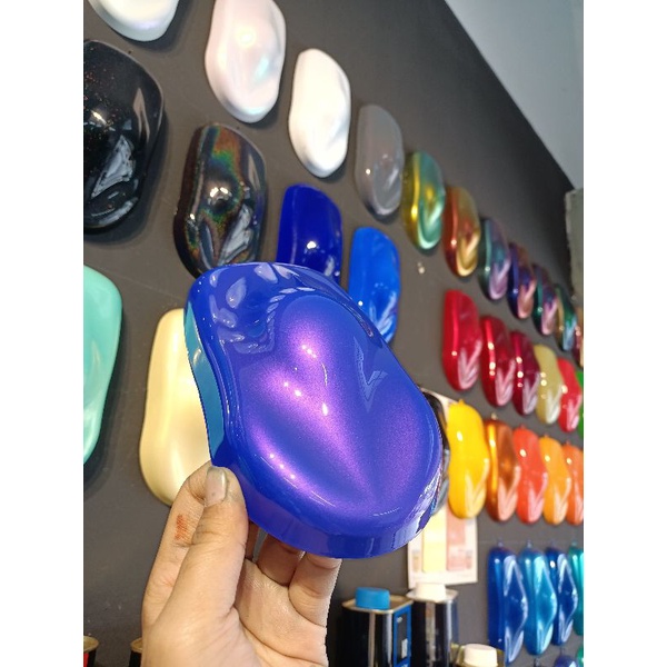 SK 01318 Samco Blue+Pearl Violet 2K Paint | Shopee Malaysia
