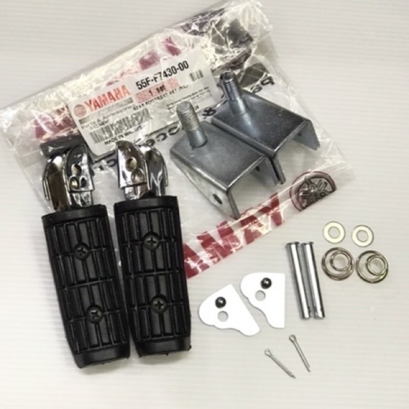 RXZ NEW REAR FOOTREST SET ORI MALAYSIA | Shopee Malaysia